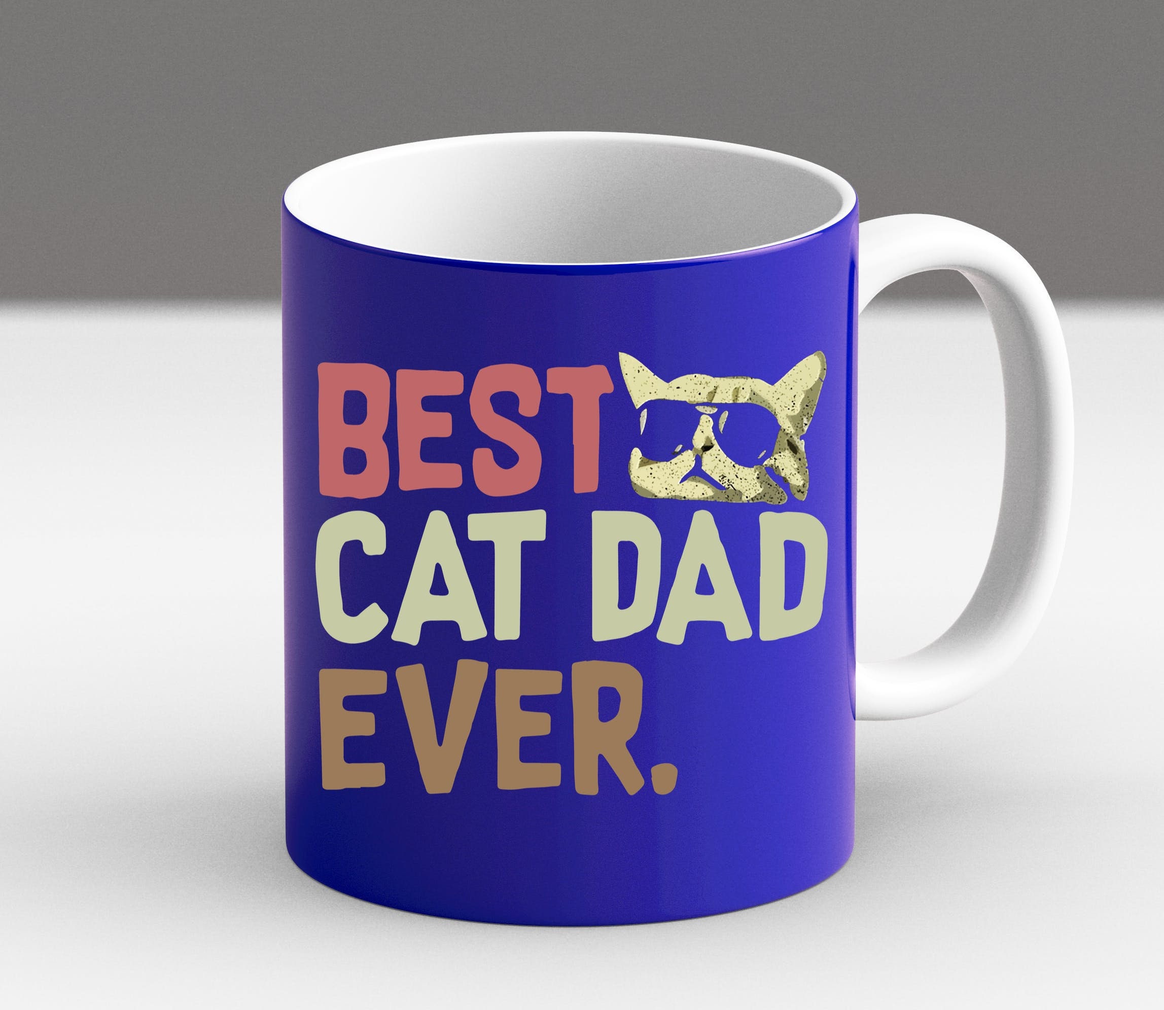 Cat Dad Gift Best Cat Dad Ever Shirt Fathers Day Gift for - Etsy