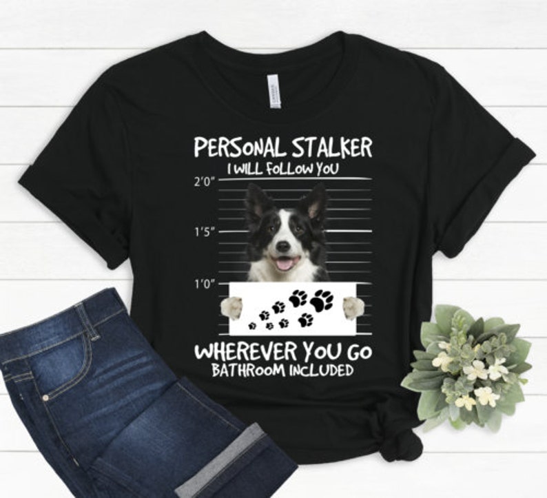 Border Collie Dog T-SHIRT Border Collie Lover Border Collie - Etsy