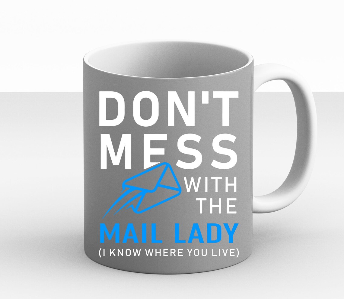 Mail Lady Post Office Carrier Mailman Woman Worker Funny Usps - Etsy