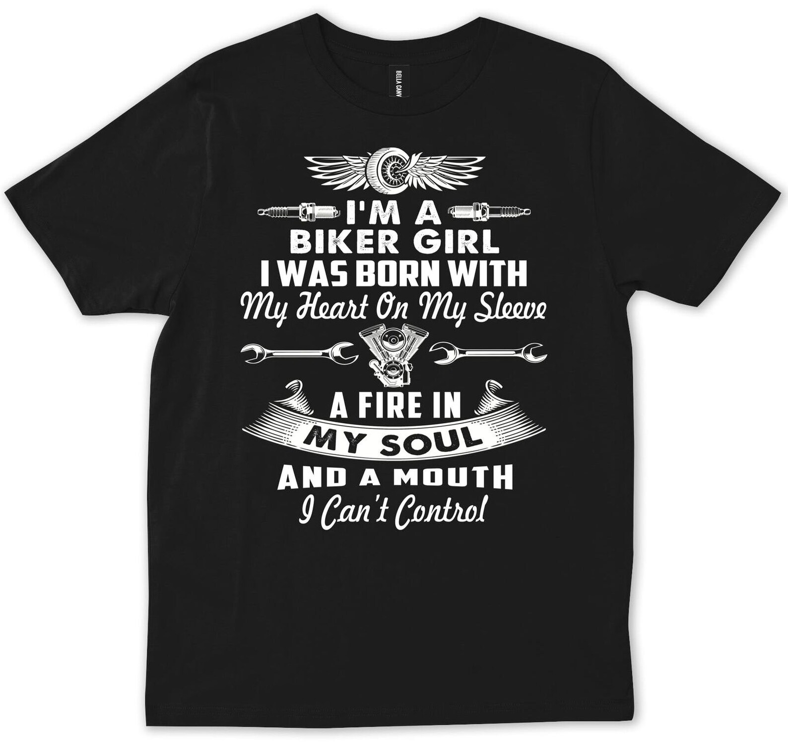 Biker T-shirt, I'm A Rider, I Live to Ride T-shirt, Gift Idea for Biker ...