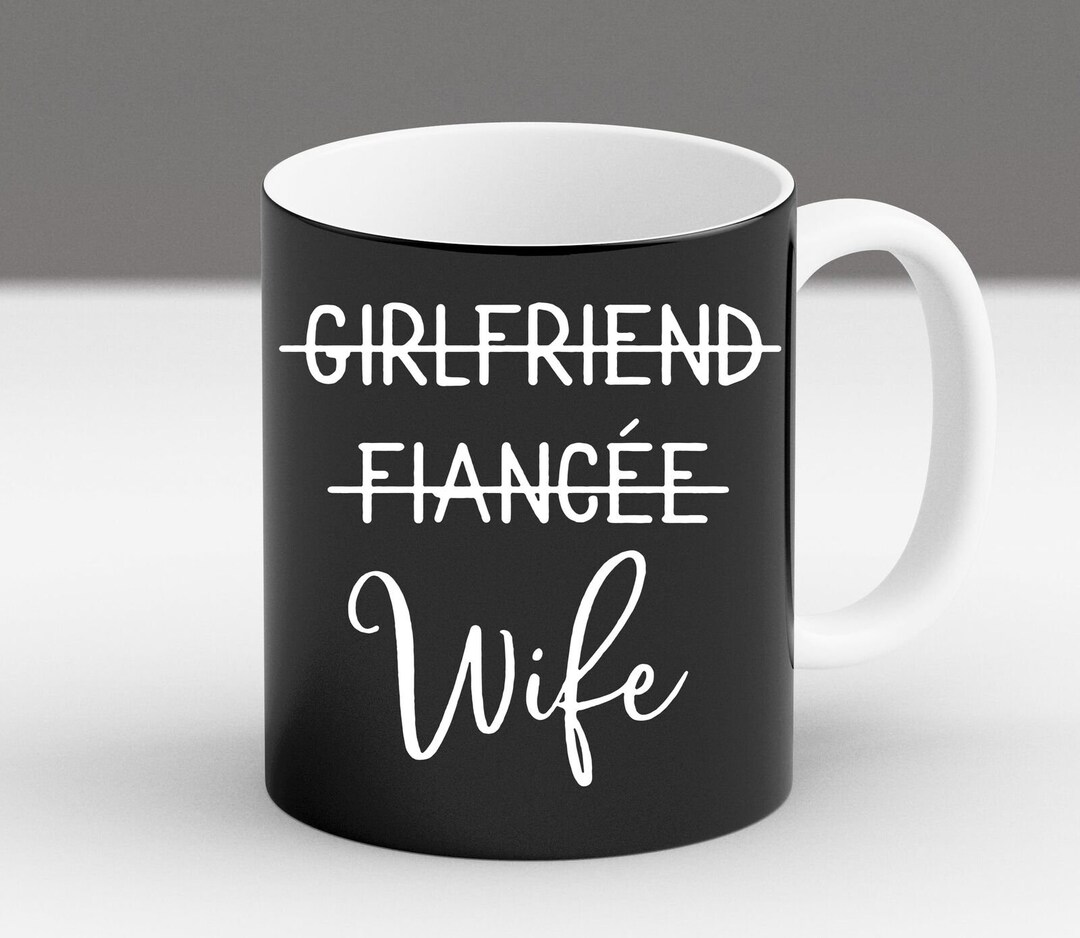 Girlfriend Fiancee Wife Just Married Wifey Fiance Honeymoon Engagement ...
