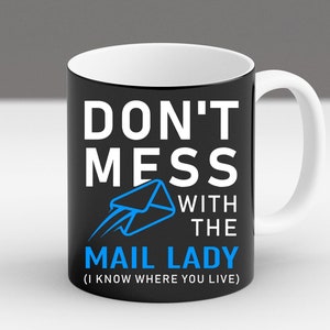 Mail Lady Post Office Carrier Mailman Woman Worker Funny Usps - Etsy