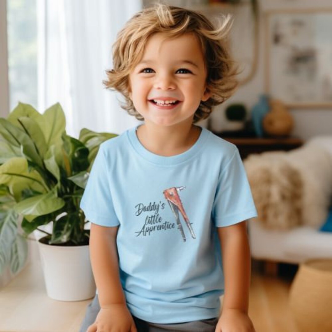 Daddy's Little Apprentice, Welder Toddler T-shirt - Etsy