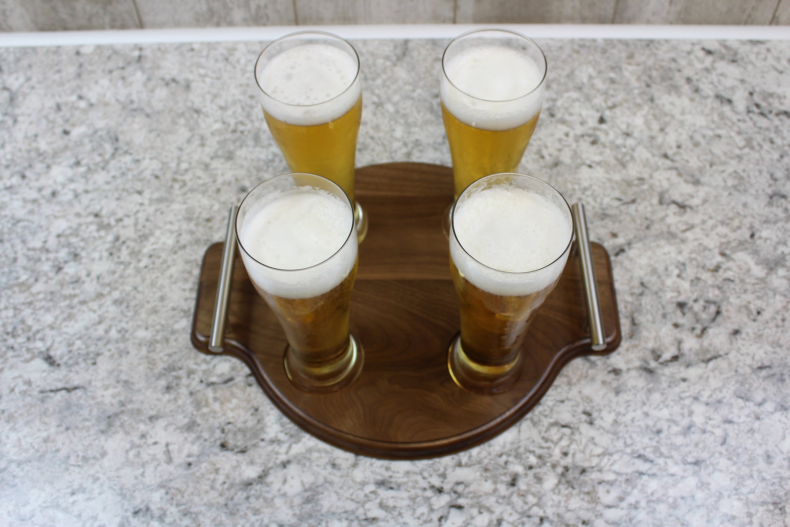 Walnut Beer Flight - Etsy