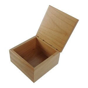 Square Memory / Trinket Box - Etsy