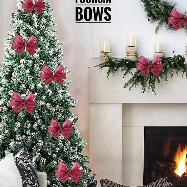 Christmas Tree Bows - Etsy