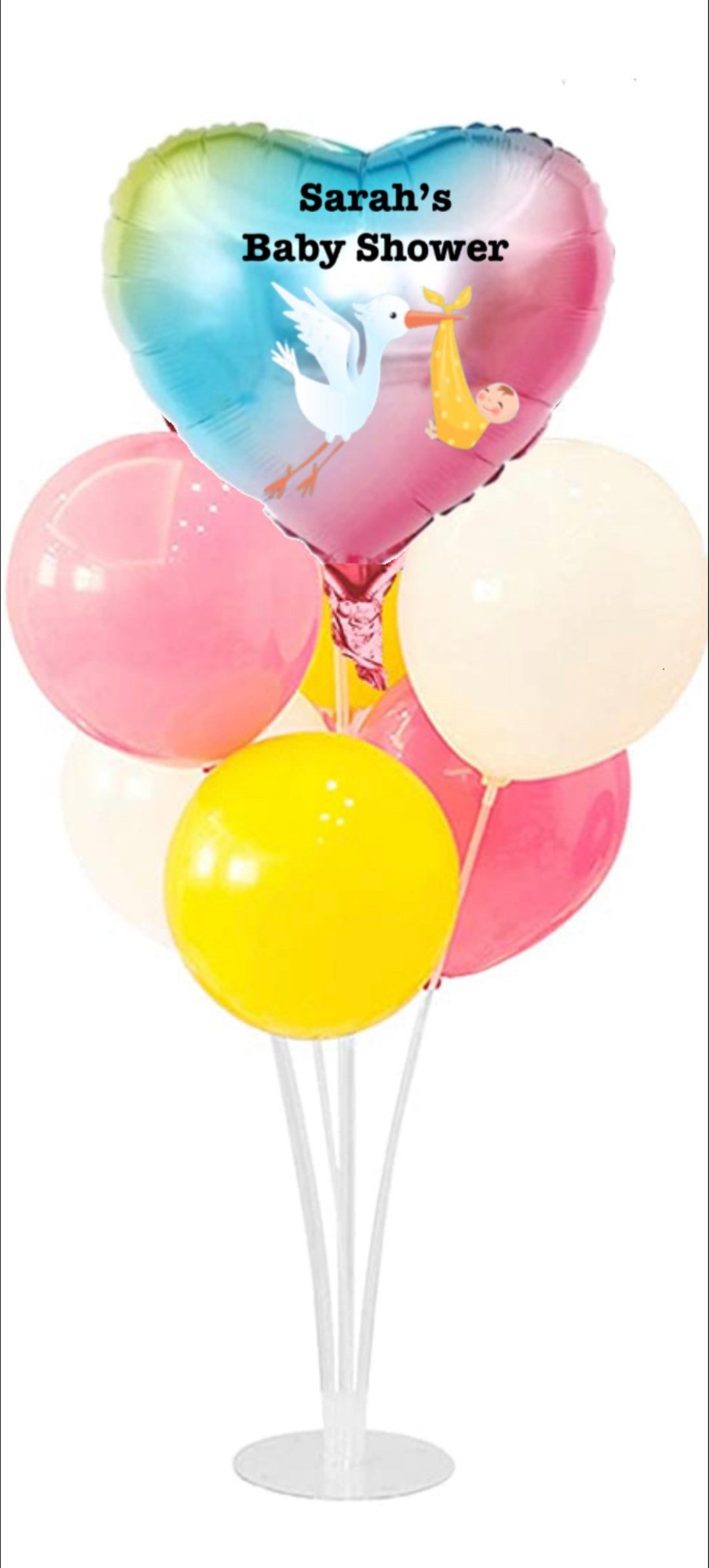 Personalized Balloons Bouquet Kit, Personalized Photo Balloons, One 18 ...