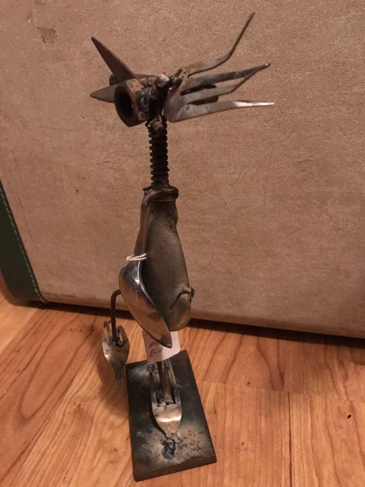 Metal Bird - Etsy