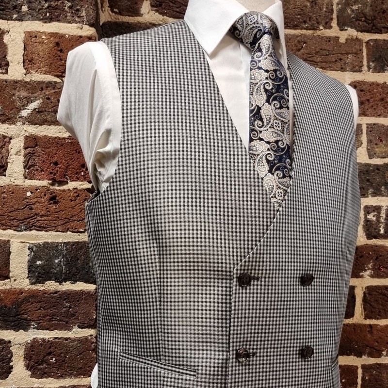 Double Breasted Vest - Etsy