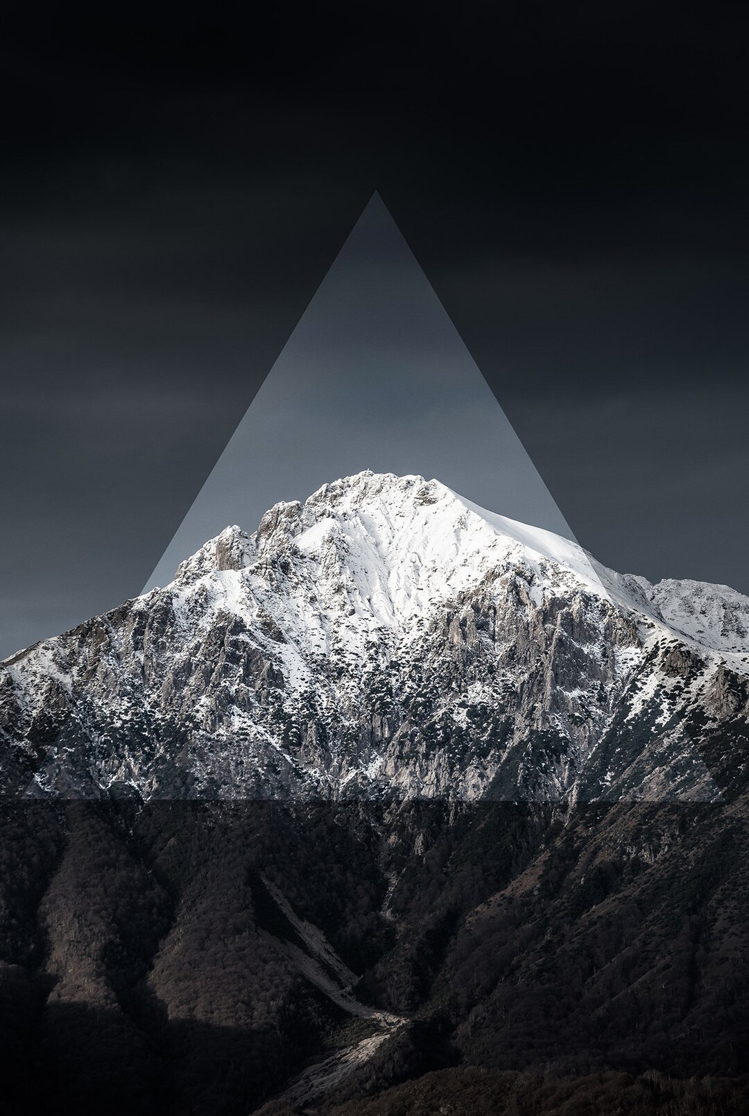 Fifteen Feet of Pure White Snow - Triangle (download) - Etsy