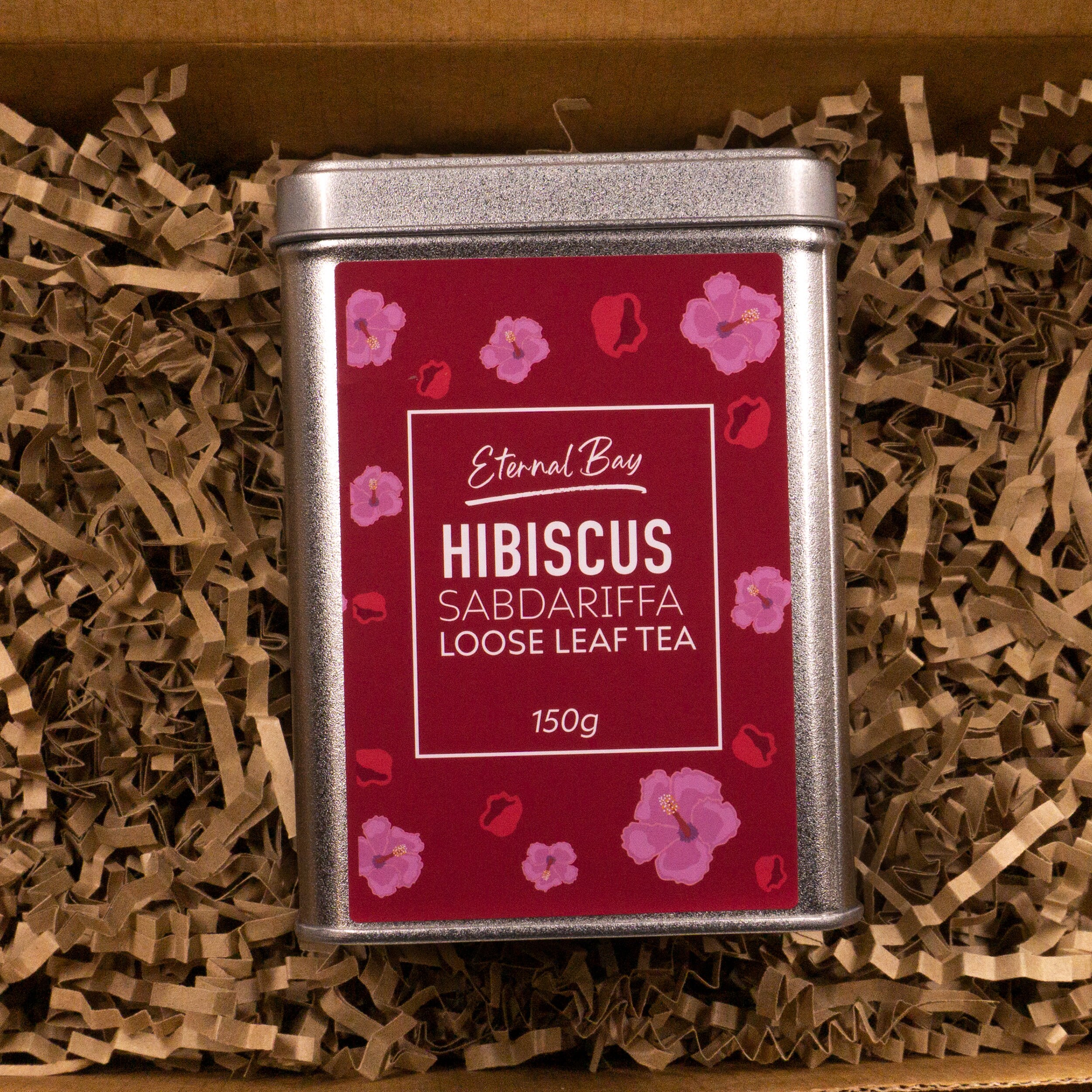 150g Hibiscus Herbal Loose Leaf Tea Zero Waste | Etsy