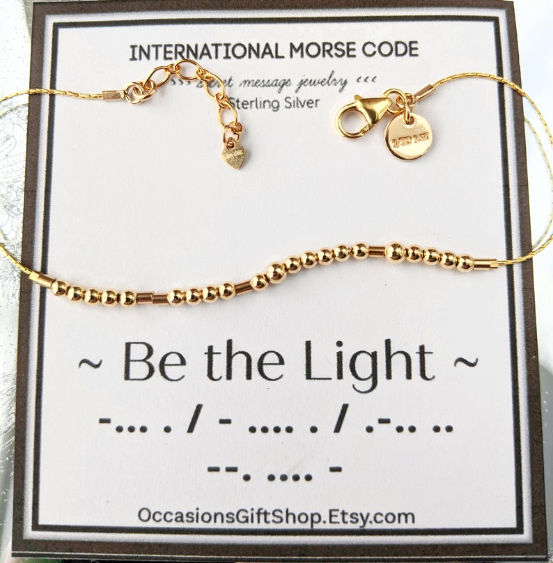 Custom Morse Code Message Letters or Numbers in Morse Code - Etsy