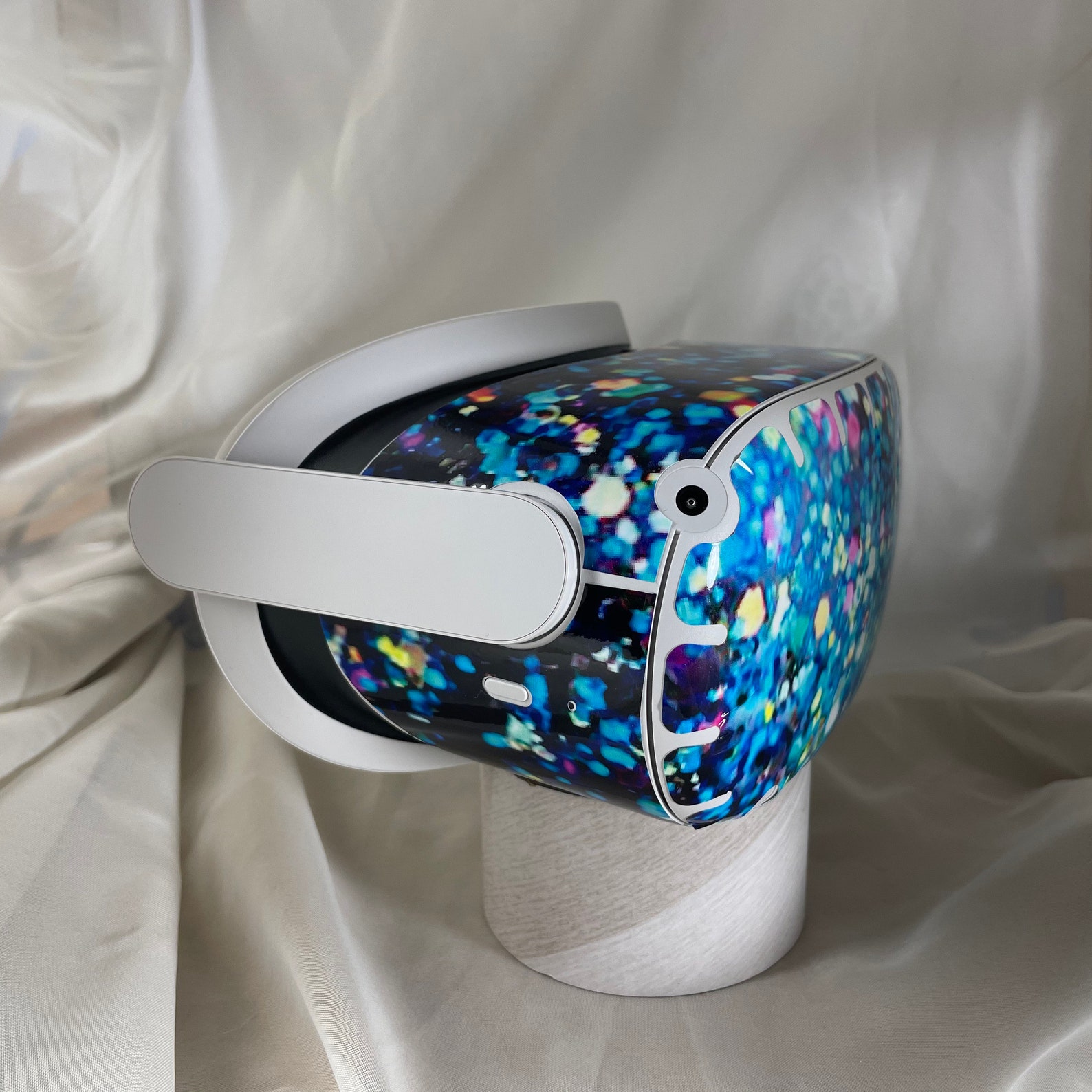 Oculus Quest 2 Headset Skin Blue Glitter - Etsy