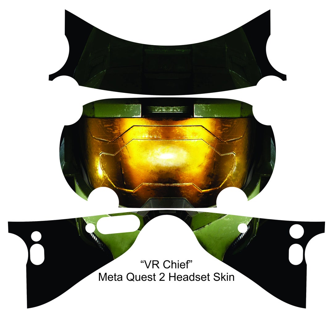 Oculus Quest 2 Headset Skin - "vrtan Chief" - Etsy