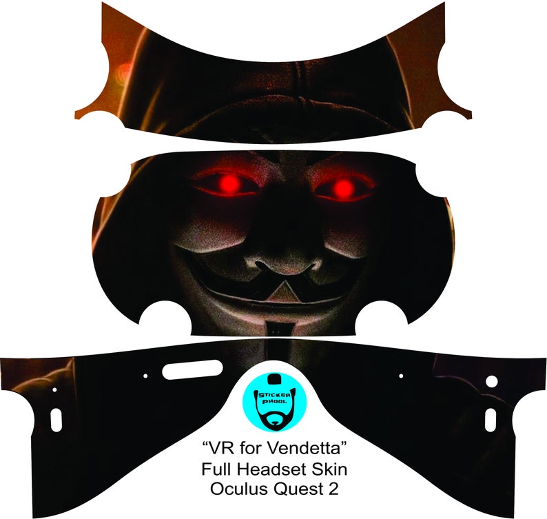 Oculus Quest 2 Headset Skin vr for Vendetta | Etsy