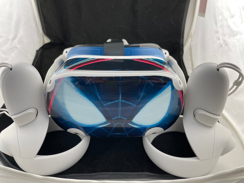 Oculus Quest 2 Headset Skin spydervrse | Etsy