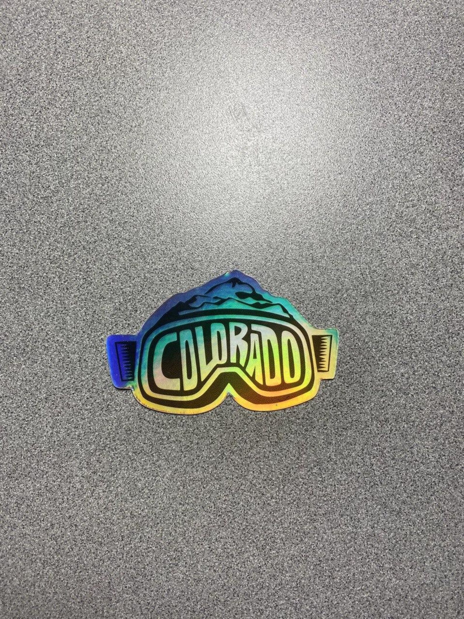 COLORADO Holographic Ski Goggle Stickers - Etsy
