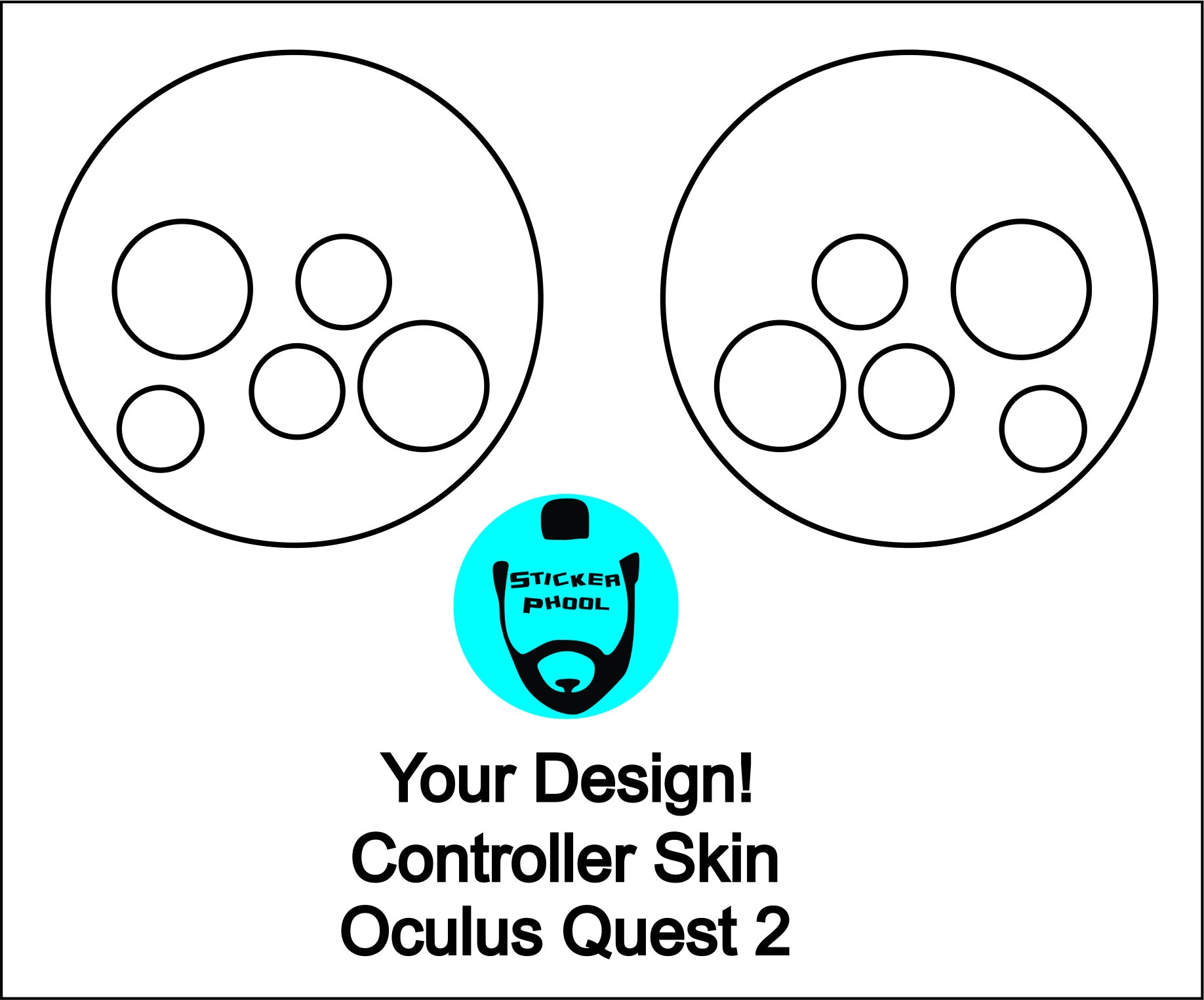 Custom Oculus Quest 2 Controller Skins - Etsy Australia