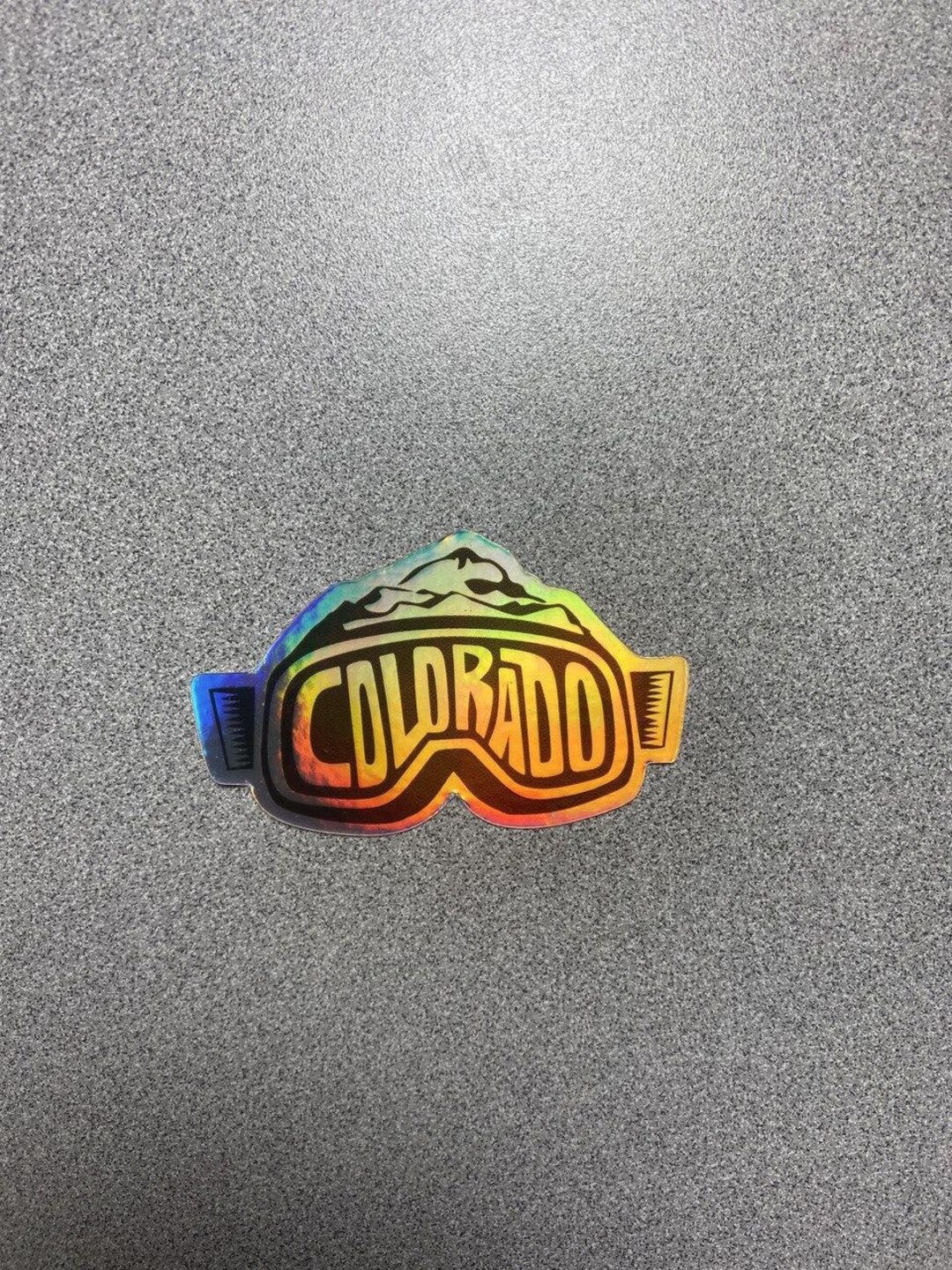 COLORADO Holographic Ski Goggle Stickers - Etsy