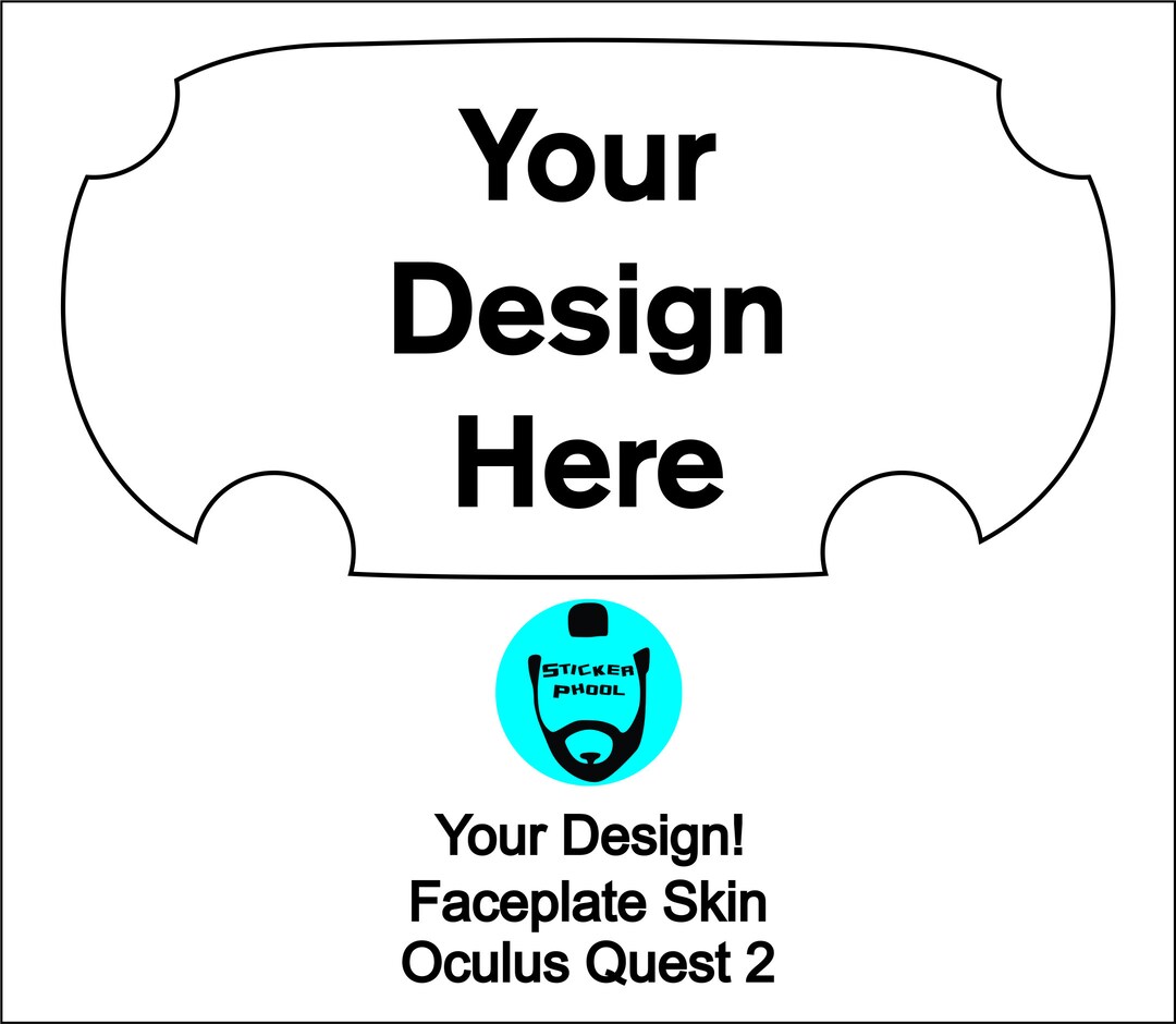 Custom Oculus Quest 2 Faceplate Skin - Etsy