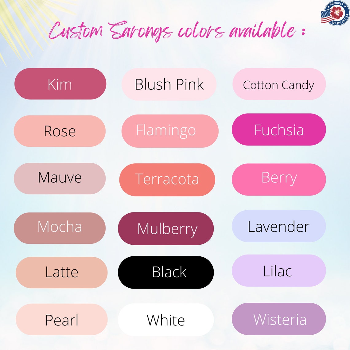 Personalized Bachelorette Party Sarong, Bachelorette Sarong Custom ...