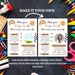 Meet the Teacher Editable Canva Template, Boho Rainbow Classroom Decor ...