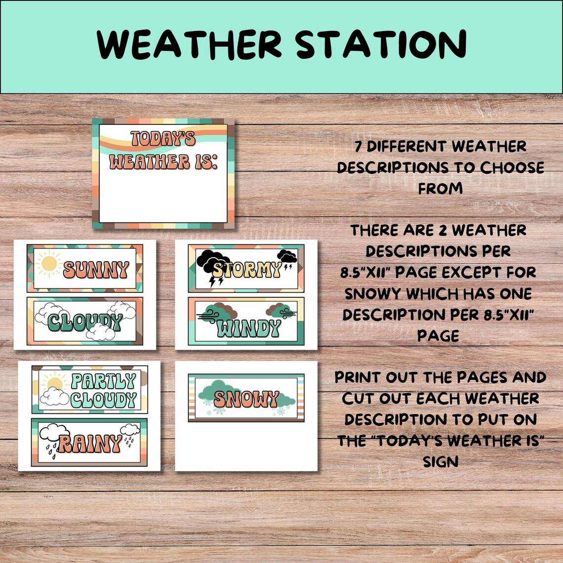 Retro Groovy Classroom Decor Bundle, Classroom Bulletin Board Kit ...