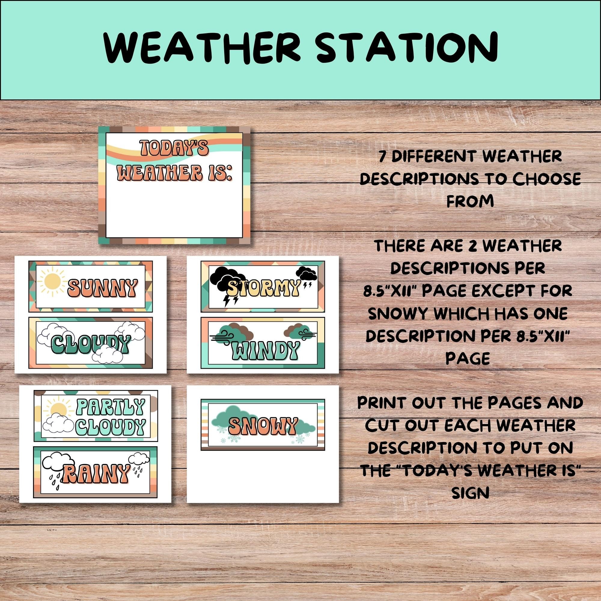 Retro Groovy Classroom Decor Bundle Classroom Bulletin Board Kit