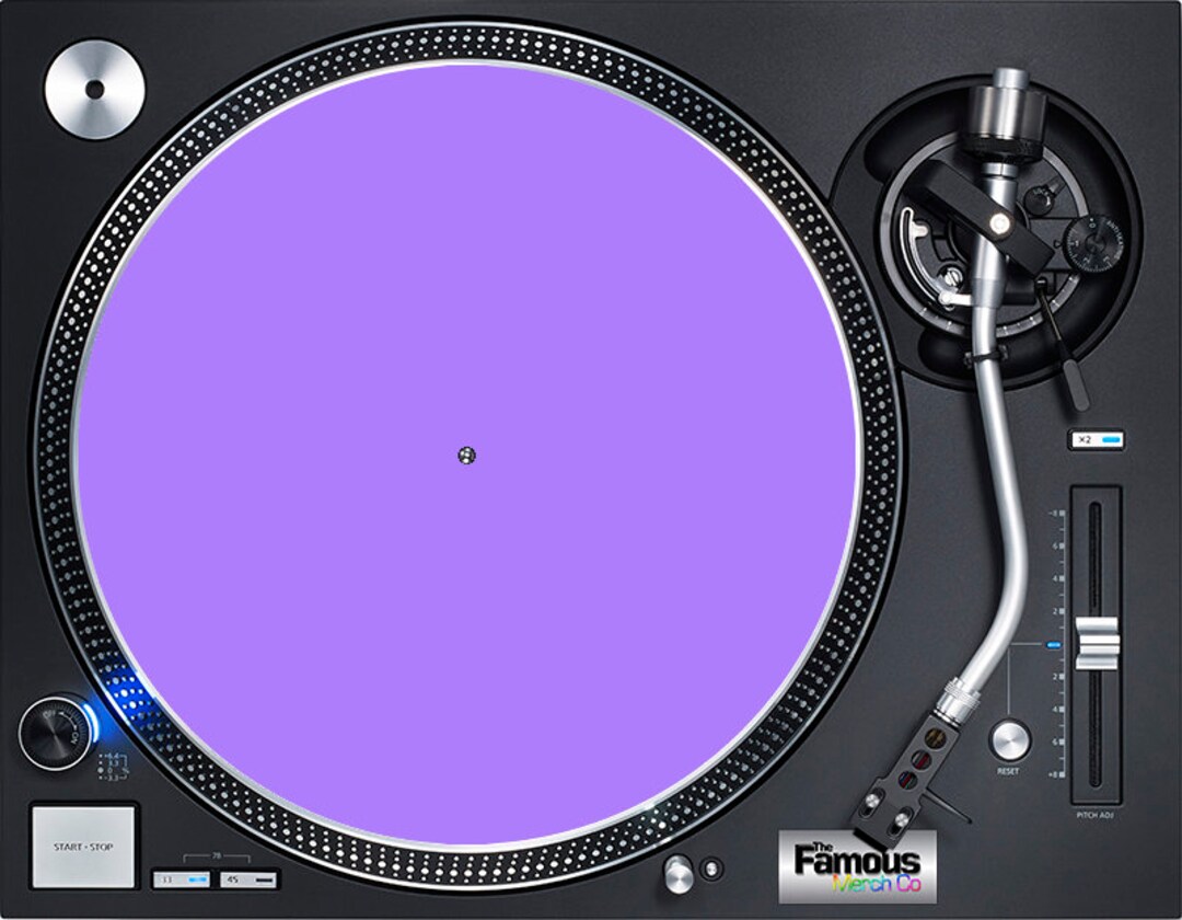 Plain Purple 7" or 12" Felt Turntable Mat - Etsy