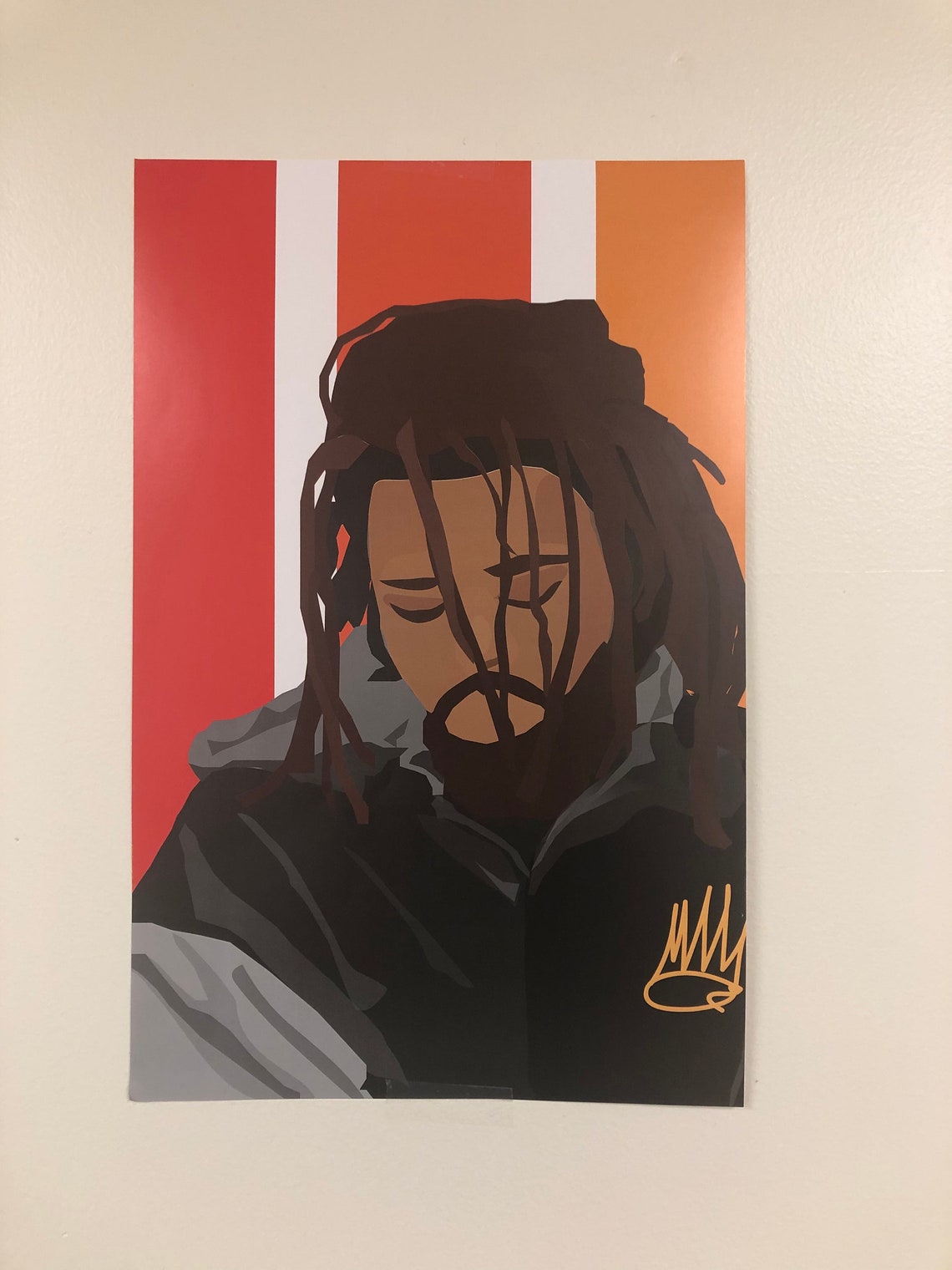 J. Cole Poster Digital Art - Etsy