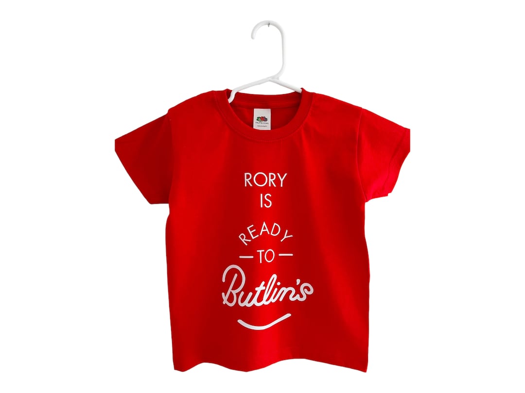 Ready to Butlins T-shirt for Kids. Butlins T-shirt. Butlins - Etsy UK