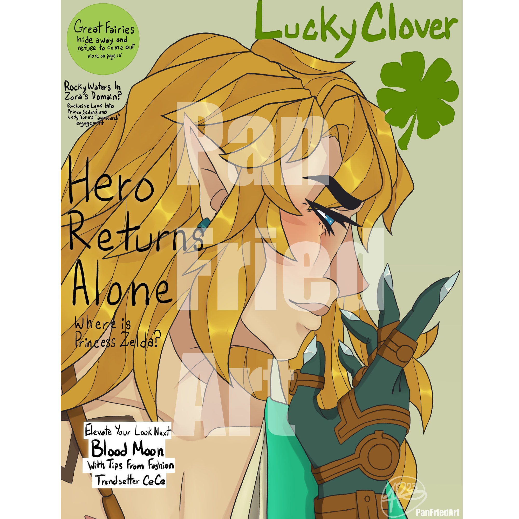 TOTK - Cover Page Print - Etsy