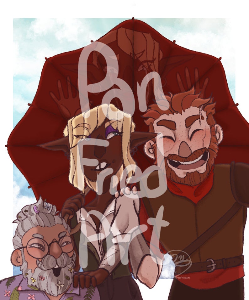 The Adventure Zone Balance Art Print - Etsy