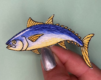 Crappie Fish Patch - Iron on - Sew on - Fishing Applique - Etsy