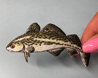 Walleye Fish Patch | Etsy