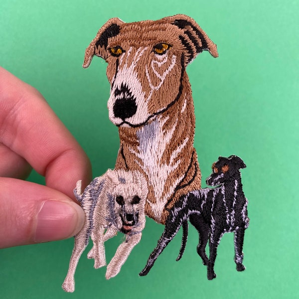 Greyhound Quilt - Etsy