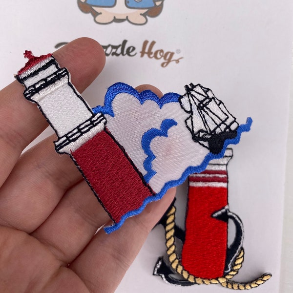 Red Lighthouse - Etsy