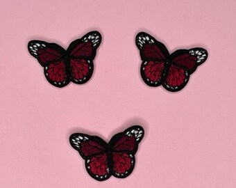 Maroon Letters Stickers - Etsy