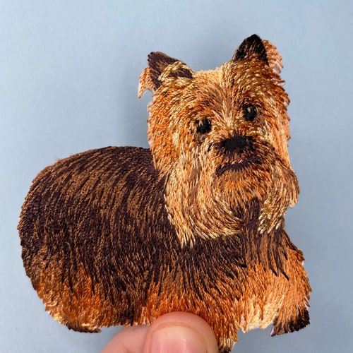 Yorkie Applique Patch Yorkshire Terrier Teacup Dog Puppy - Etsy