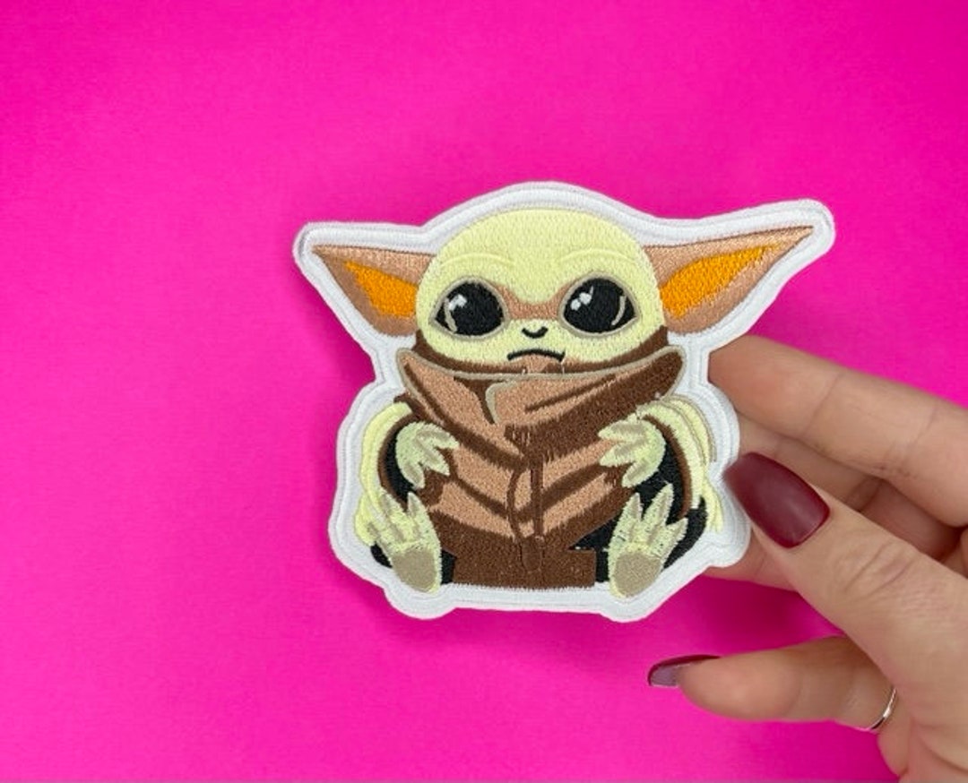 Baby Yoda Patch the Child Iron on Applique - Etsy