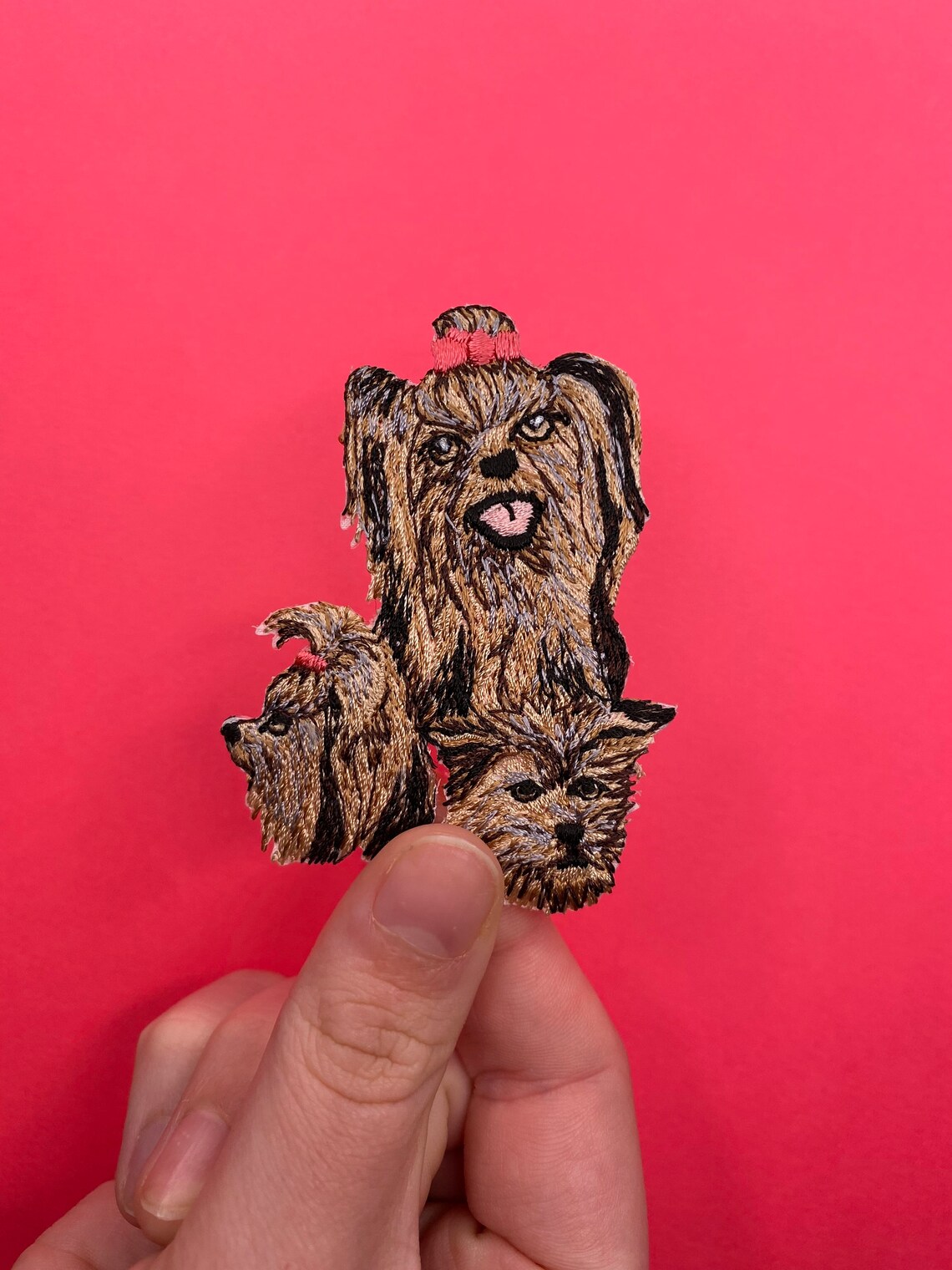 Yorkie Dog Patch - Etsy