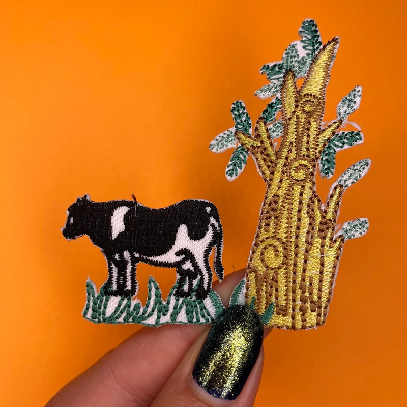 Iron on Patch Farm Animals - Etsy