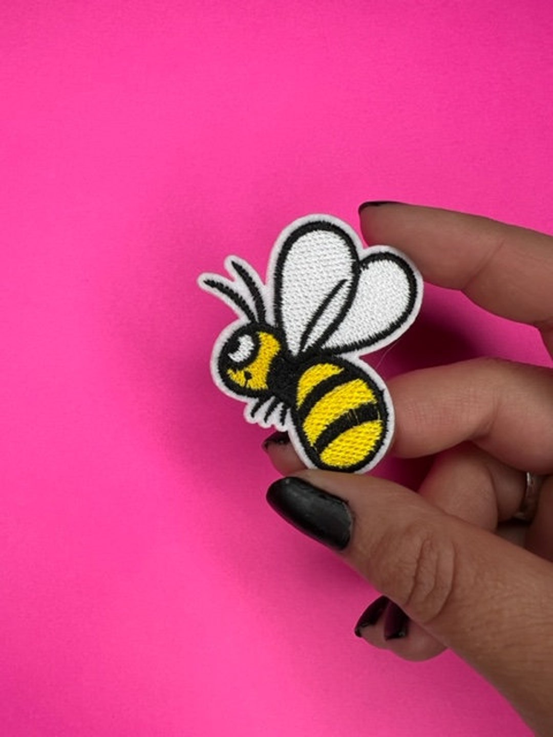 Bumble Bee Patch - Honey Bee - Iron 0n Applique - Medium - Etsy