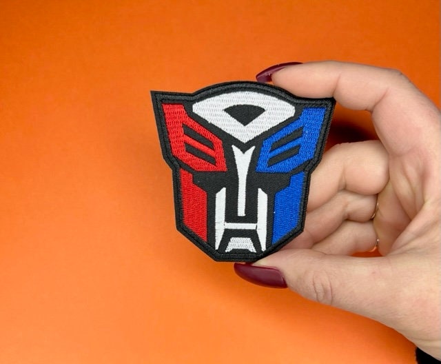 Transformers Patch Iron on Autobot Applique 80's | Etsy