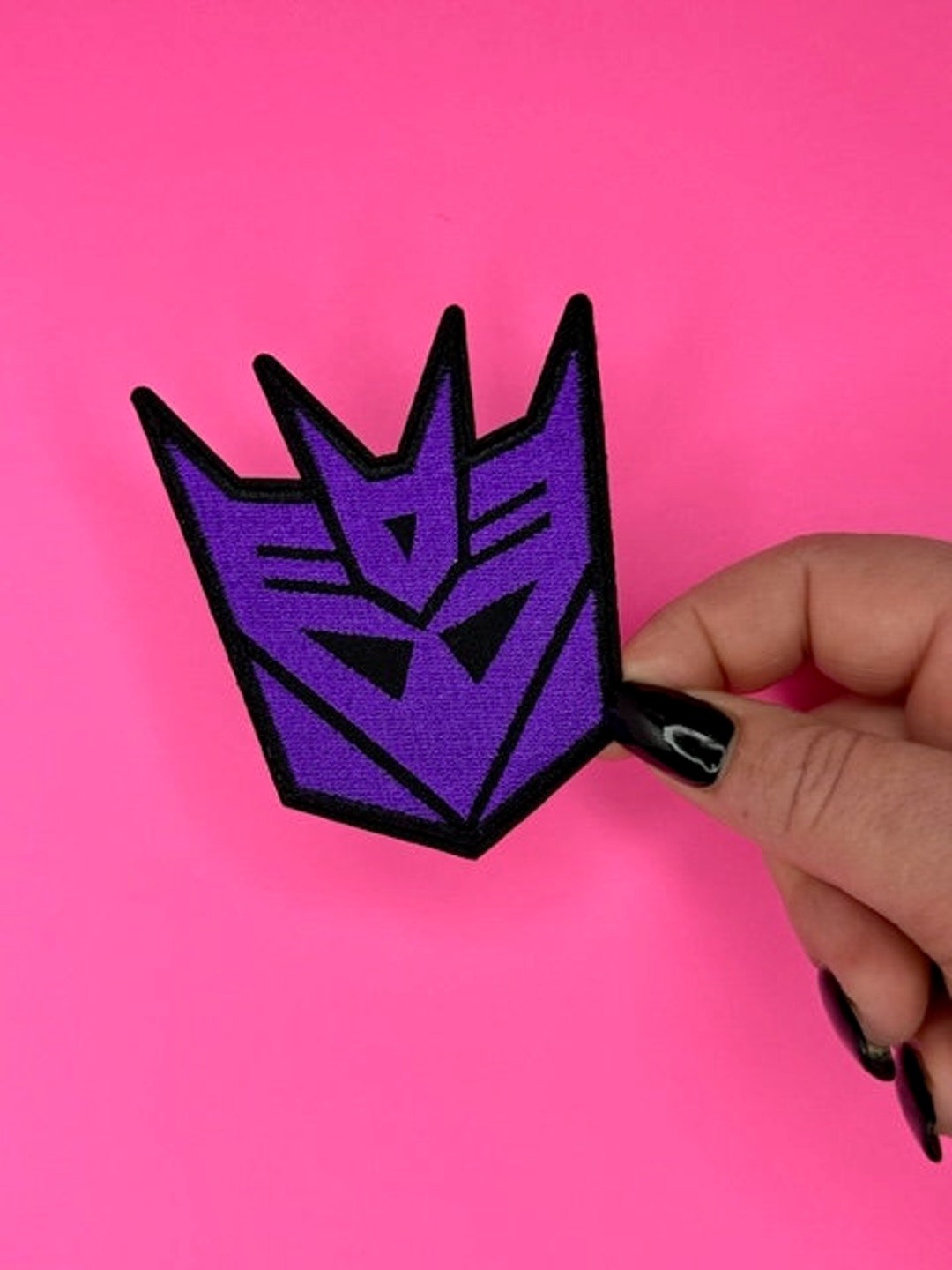 Deceptcion Transformes Patch - Iron on - Applique - Etsy