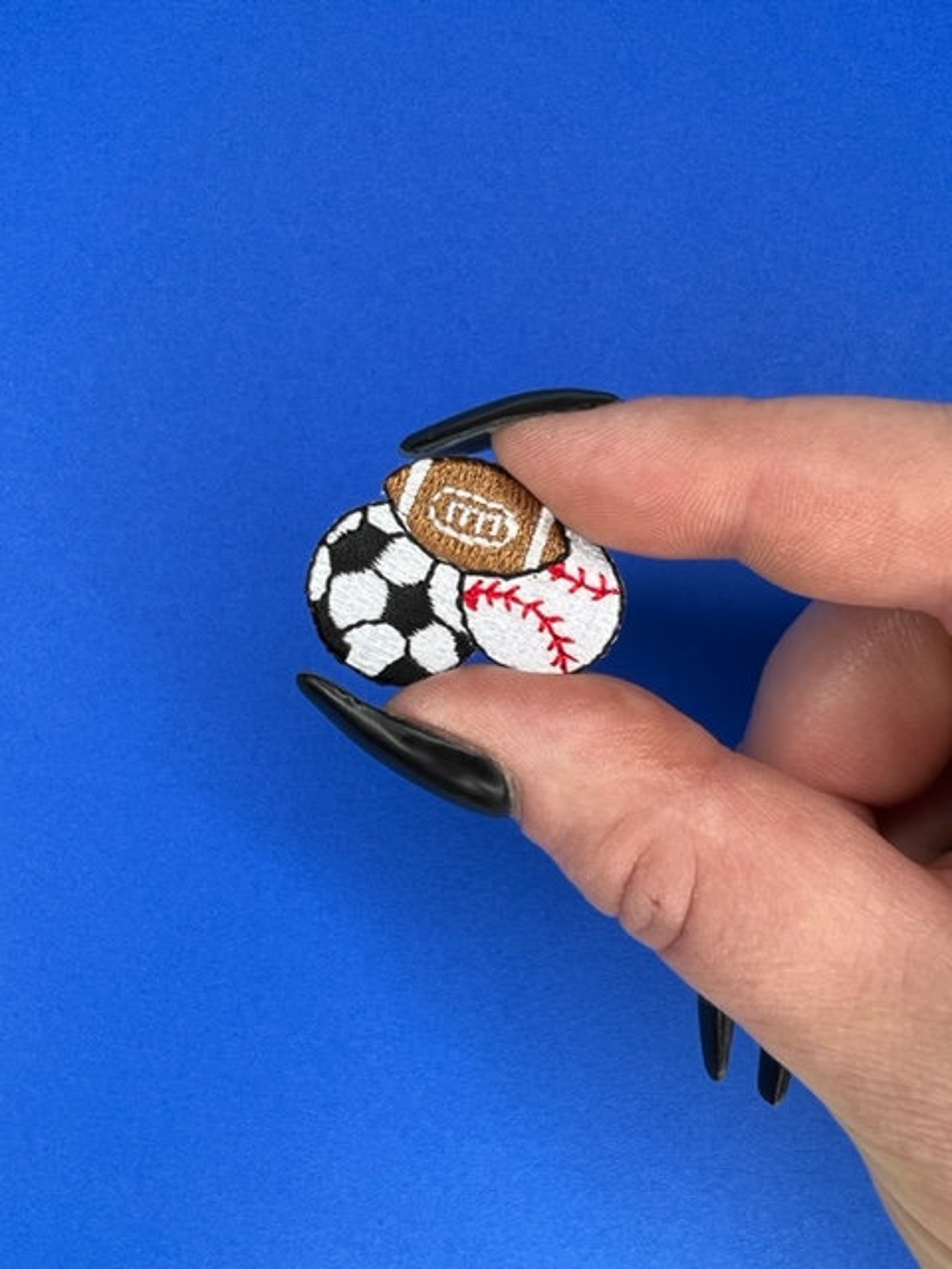Tiny Sports Balls Patch Iron on Applique - Etsy