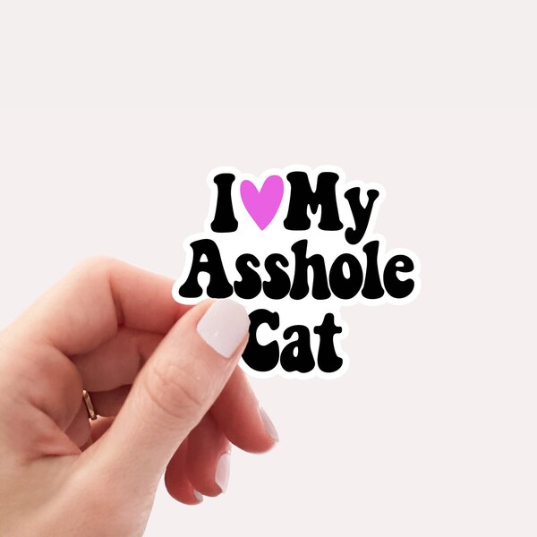 Asshole Cat Etsy