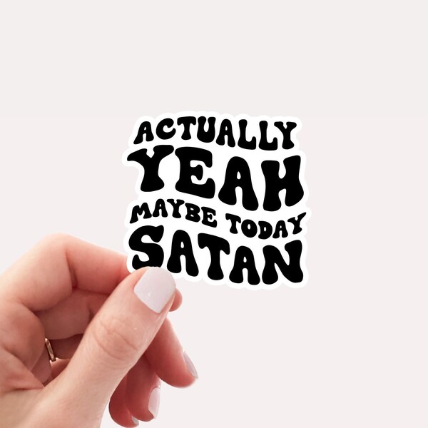 Not Today Satan - Etsy