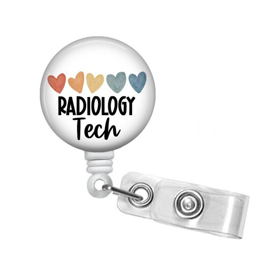 Rad Tech Badge Reel Radiology Department CT Medical - Etsy