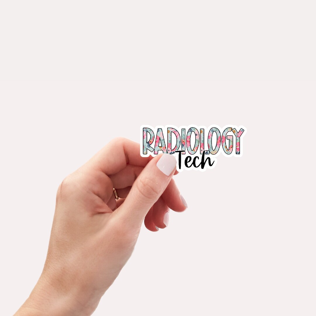 Radiology Tech Sticker X-ray Tech Waterproof Vinyl Sticker - Etsy